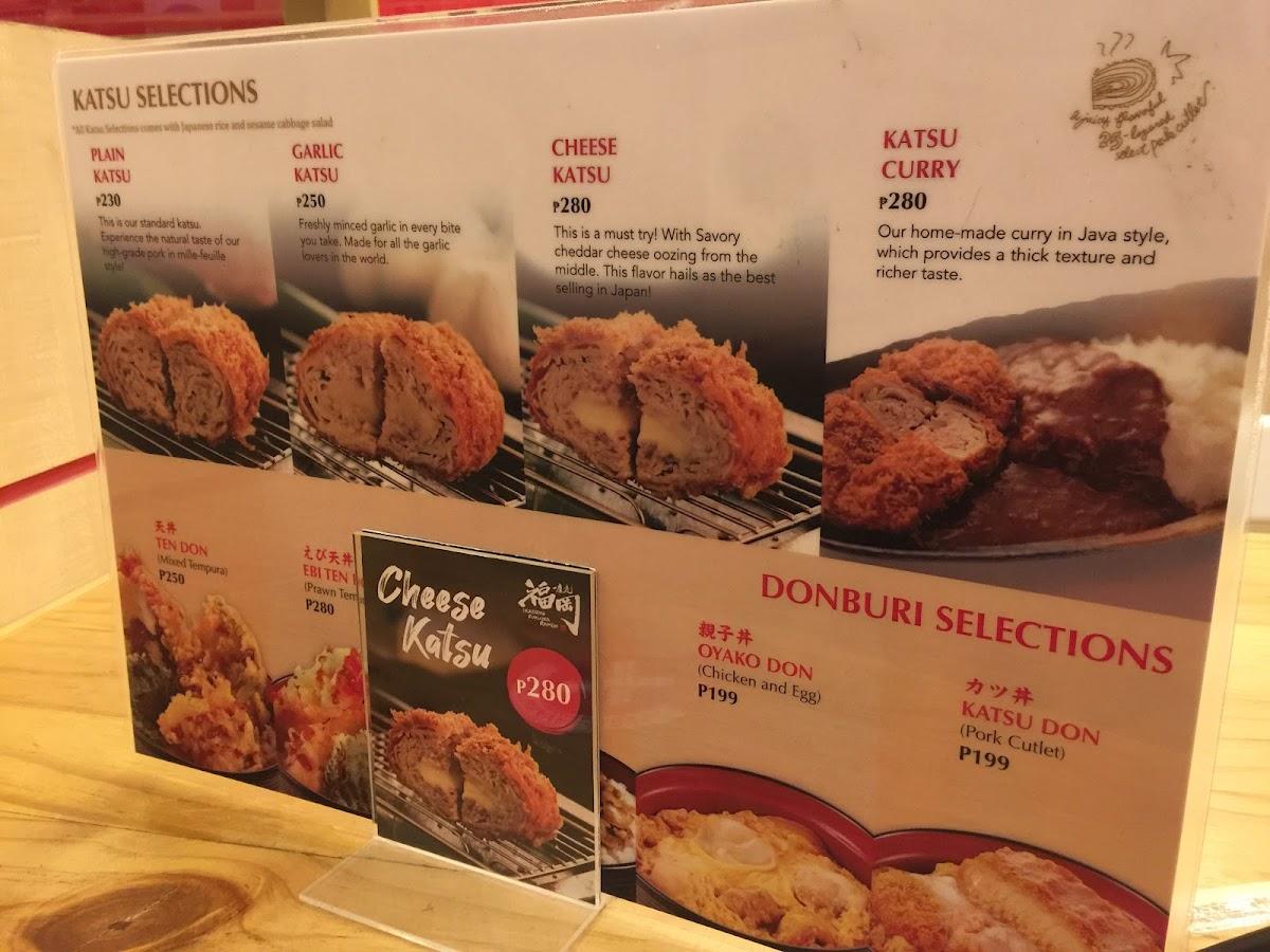 Carta del restaurante Ikkoryu Fukuoka Ramen - SM Megamall, Mandaluyong ...