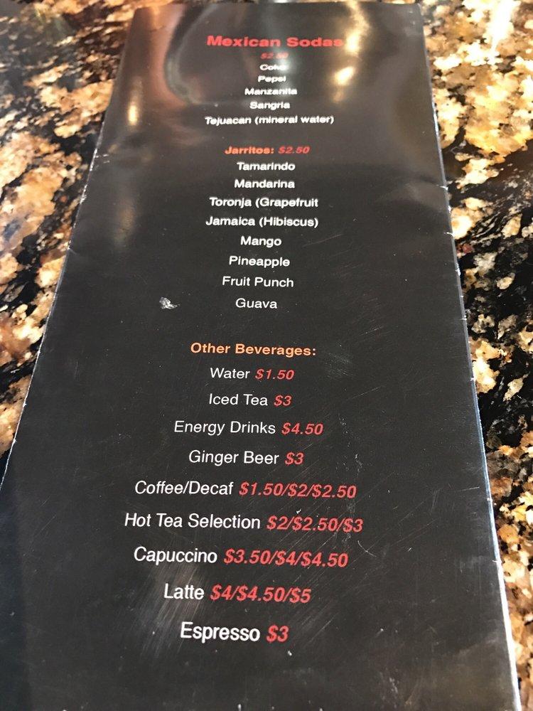 Menu at M Cantina pub & bar, Dearborn