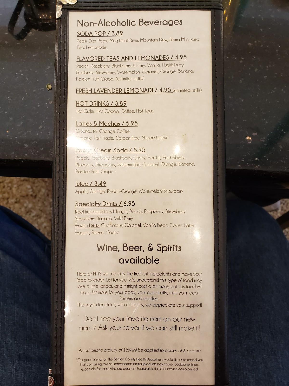 Menu at Frost Me Sweet Bistro & Bakery, Richland