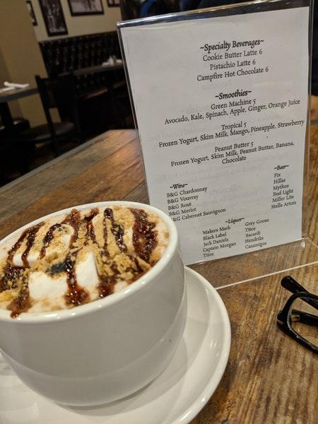 Menu at Briki Cafe, Addison
