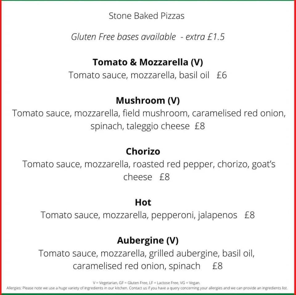 Menu at The Crown Inn pub & bar, Newick