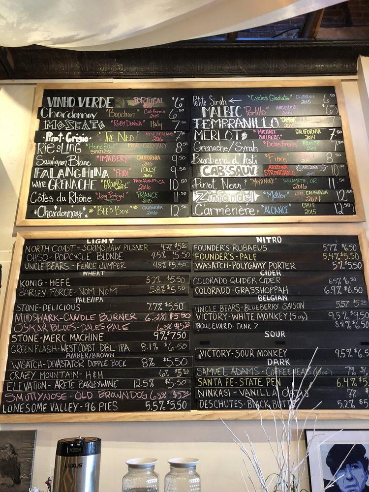 Menu at Raven Cafe, Prescott