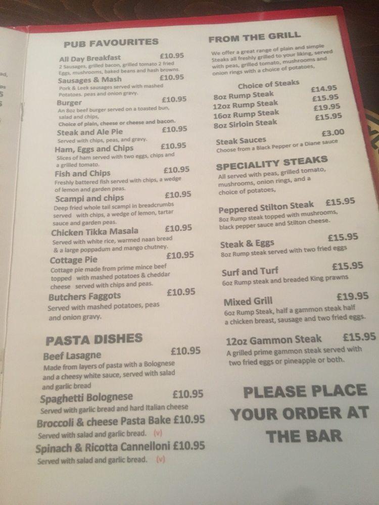 Menu at The Sam Weller's pub & bar, Bath