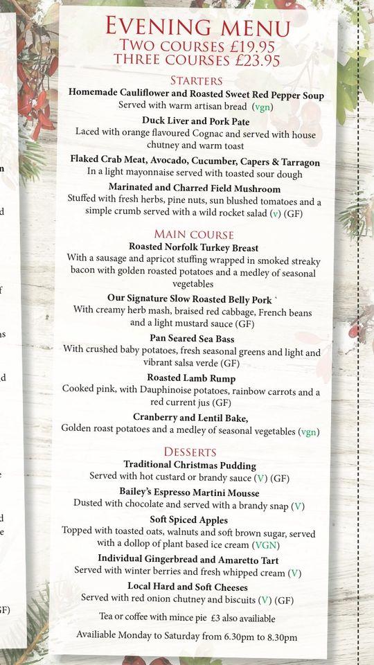 Menu at The Bell Inn Broadheath pub & bar, Worcester