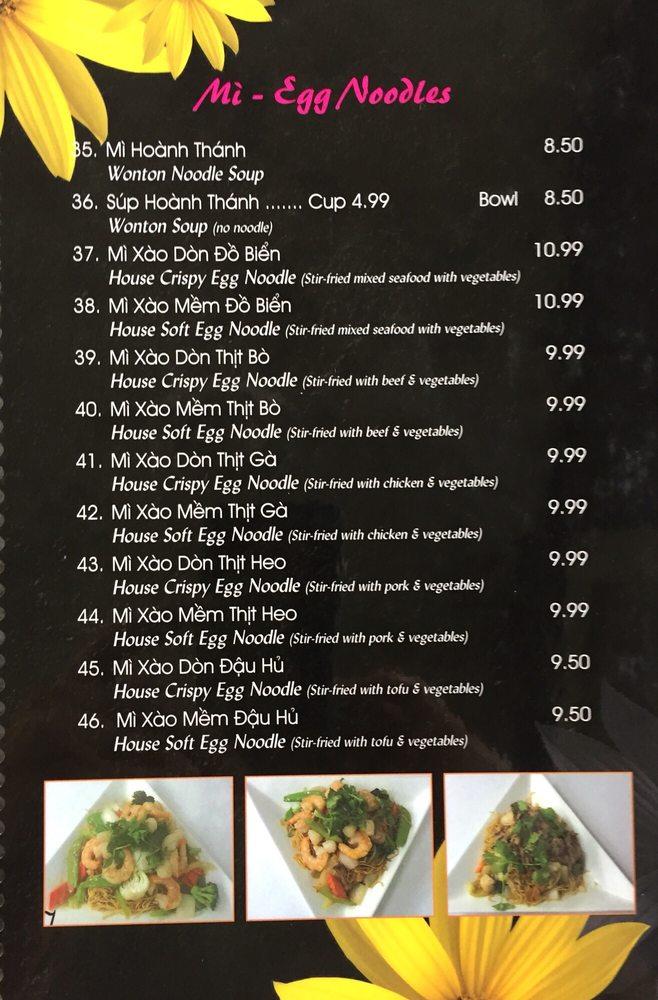 Menu at Pho 102 restaurant, Tumwater, Littlerock Rd SW #113B