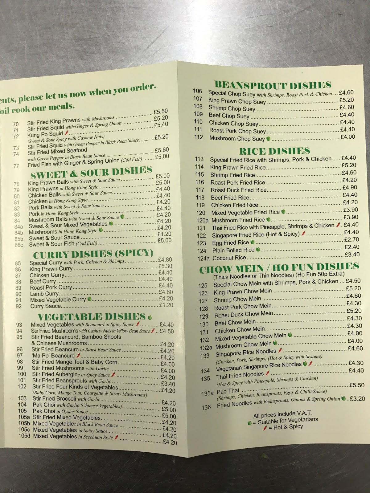 Menu at Eat Well fast food, Bushey
