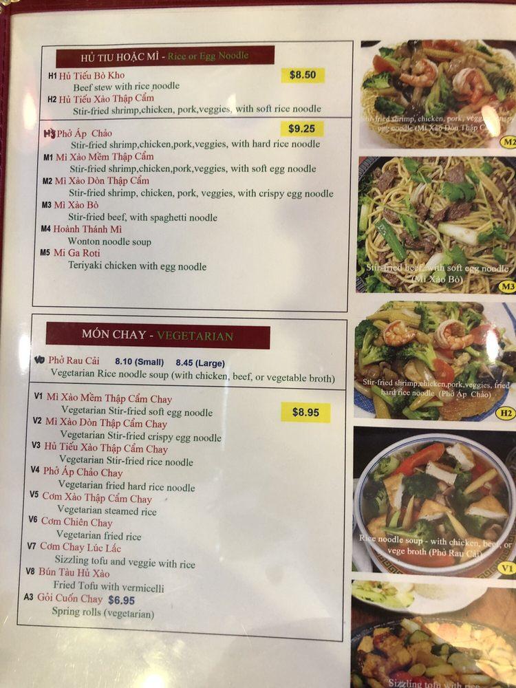 Menu at Pho Ha Grill & Bar, Oceanside