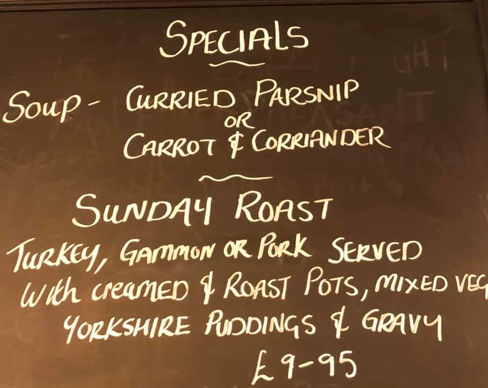 Menu at The Foresters pub & bar, Pathhead