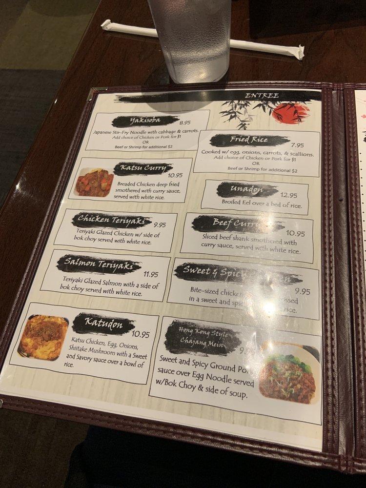 Menu at Misako Asian Cuisine restaurant, Virginia Beach, Shore Dr #113