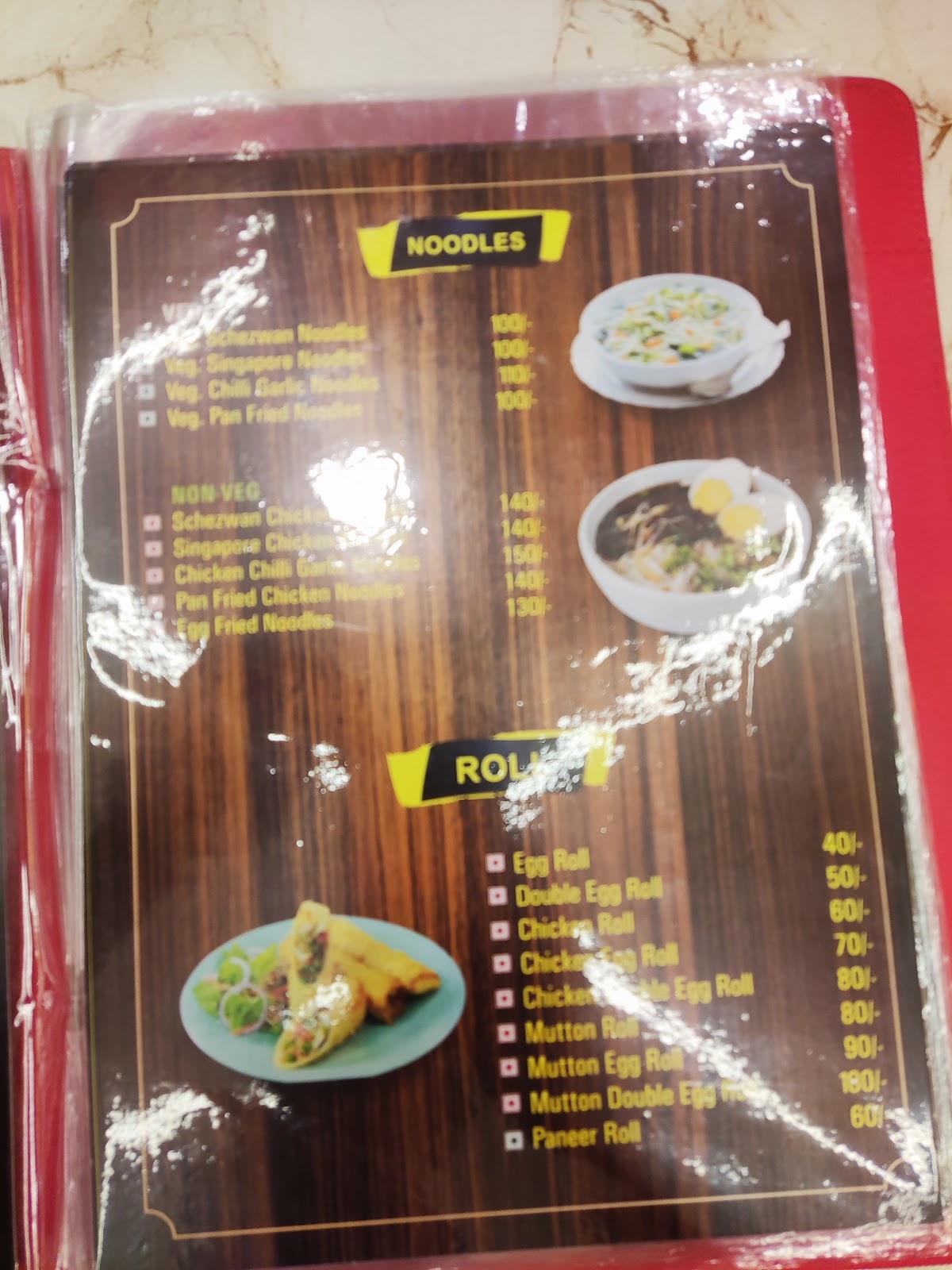 Menu at Biryani Mahal Ranchi, Ranchi