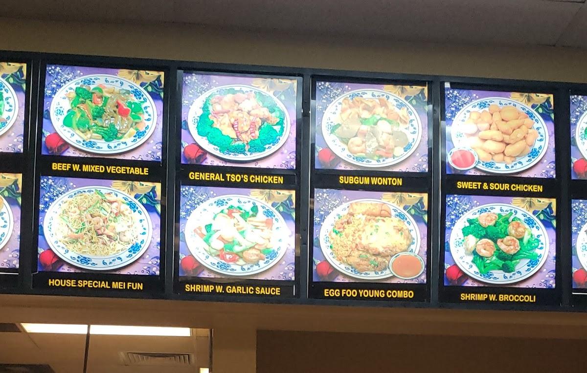 Menu at China Park restaurant, Cocoa