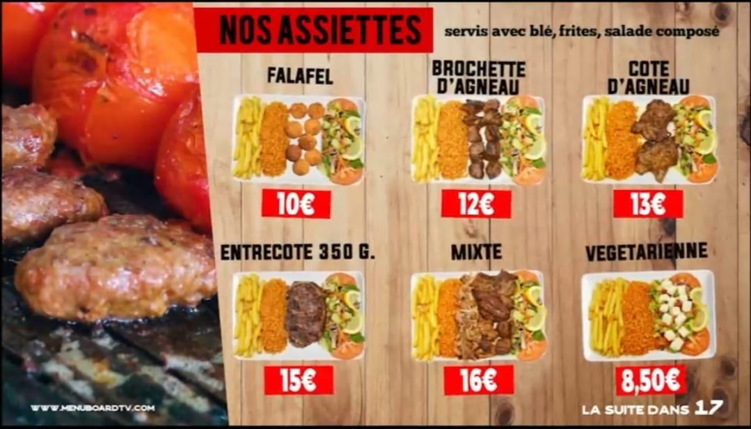 Menu at Royal Kebab Pontivy restaurant, Pontivy