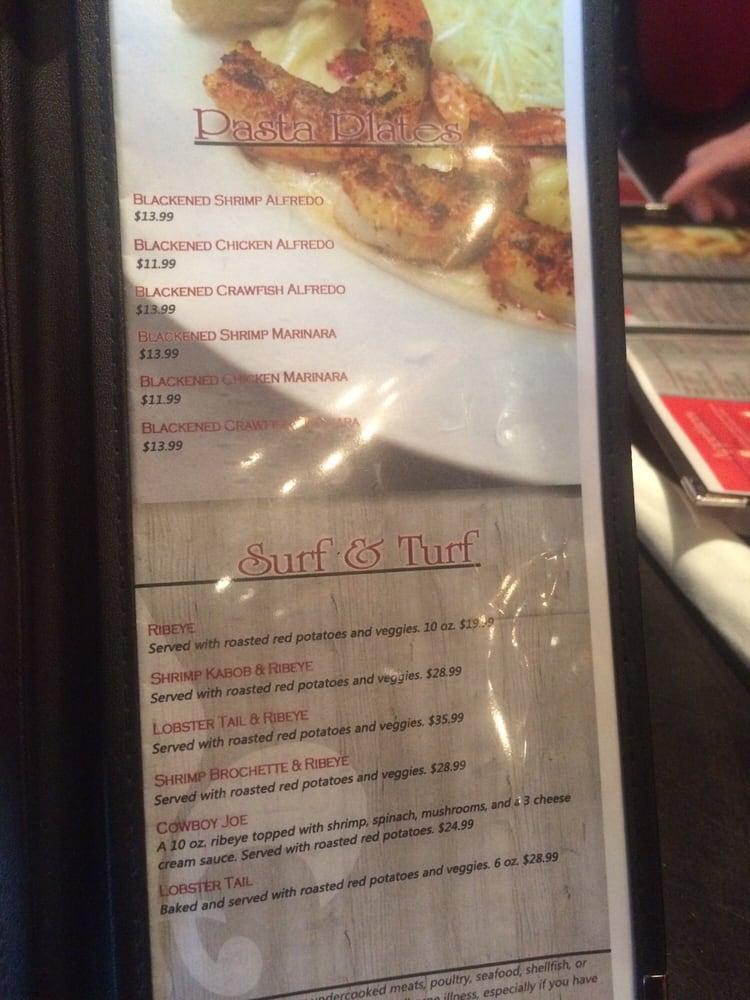 Menu at Dirty Al's Bayou Grill restaurant, McAllen, N 10th St #400