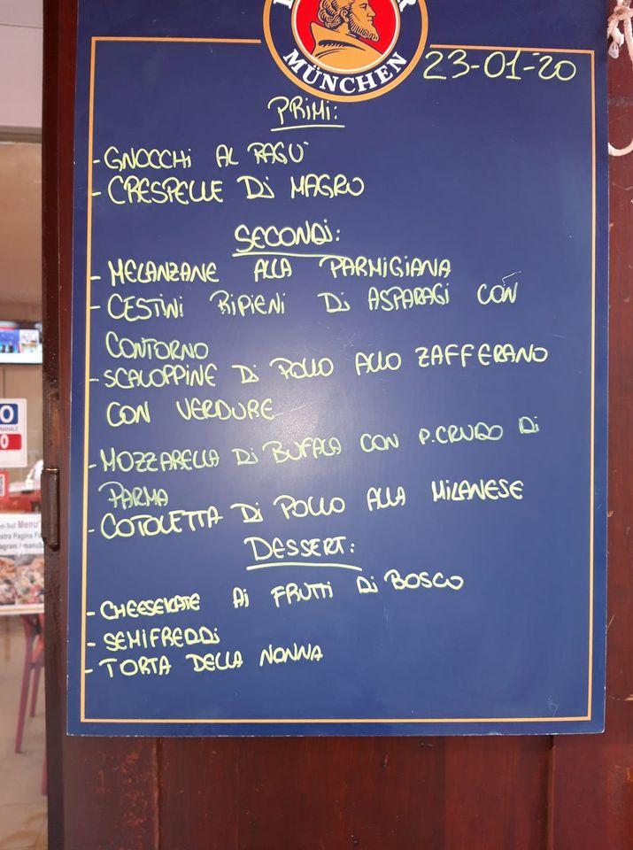 Menu at Manu Bar, San Donato Milanese