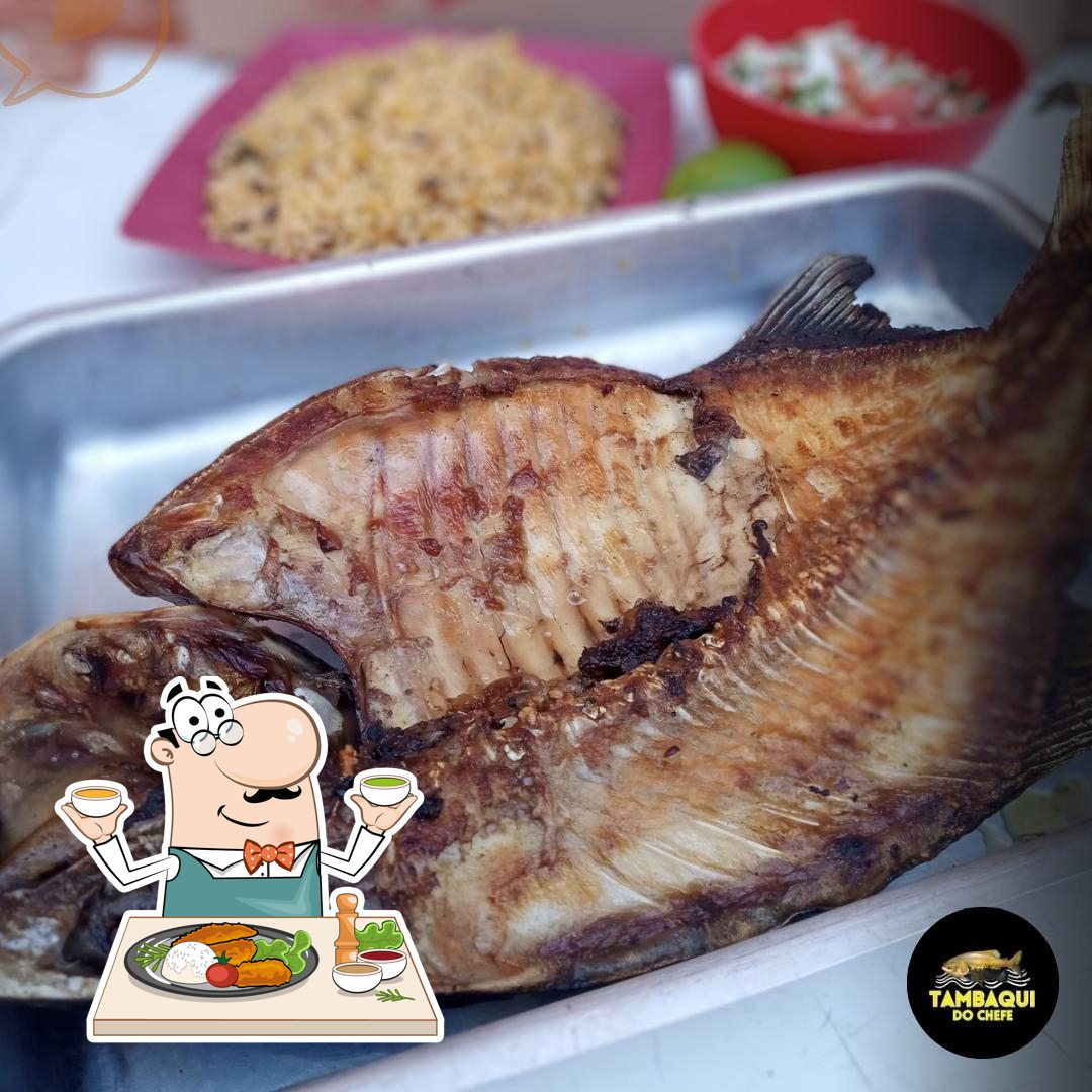 Tambaqui do Chefe restaurant, Manaus - Restaurant menu
