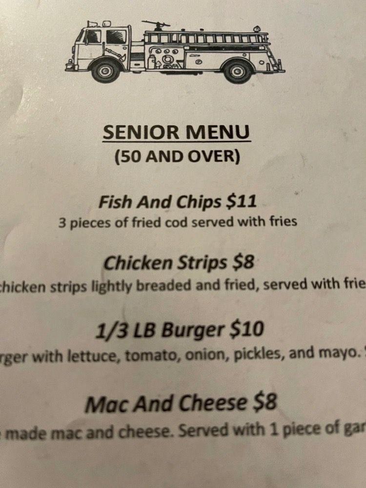 Menu at The Firehouse Restaurant & Lounge, Florence