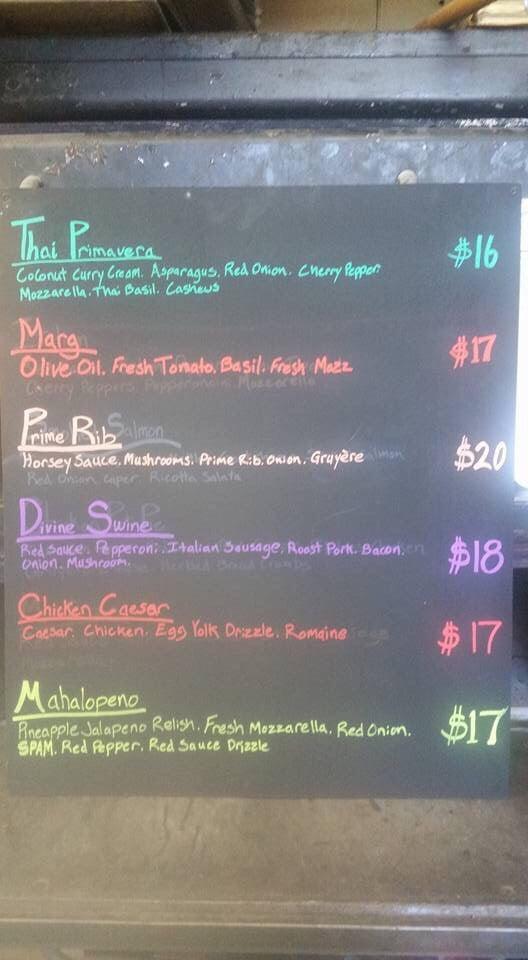 Menu at Surfcrest Market & Pizza pizzeria, Cannon Beach