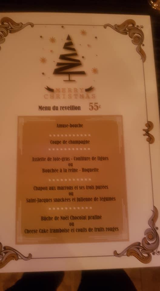 Carta del restaurante Le Chat Noir, Paris, 68 Bd del Clichy