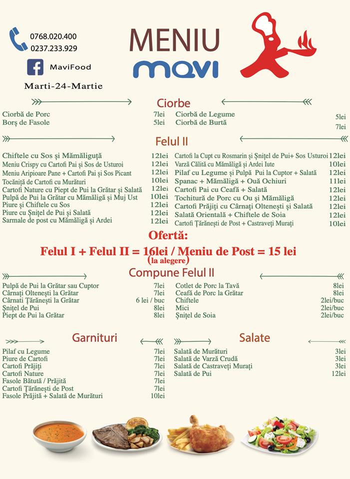 Menu at Mavi Food Focsani, Focșani
