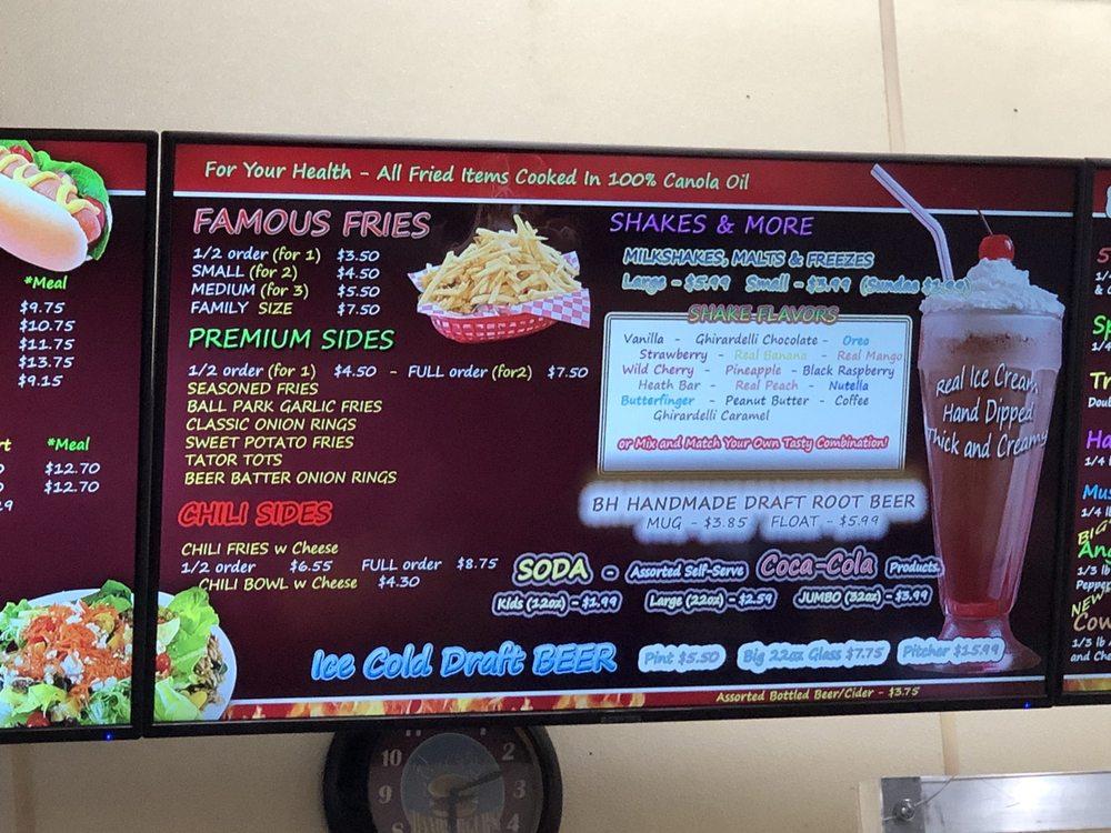 Carta del restaurante Burger Hut - Forest Ave, Chico, Forest Ave