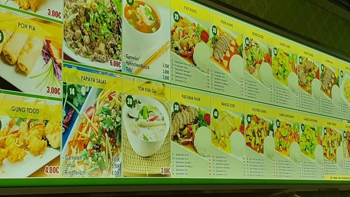 Menu at Thai-Viet Street Food Imbiss restaurant, Cologne, Kleine ...