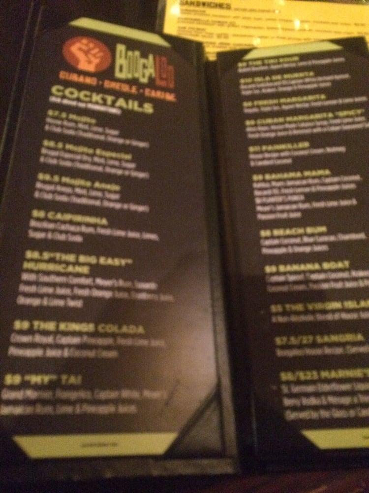 Menu at Boogaloo pub & bar, Maplewood