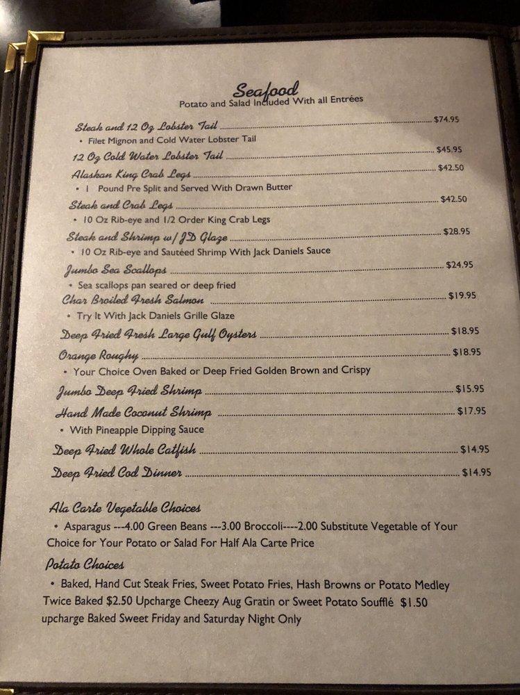 Menu at Canton Inn pub & bar, Hillsboro, 303 22nd St