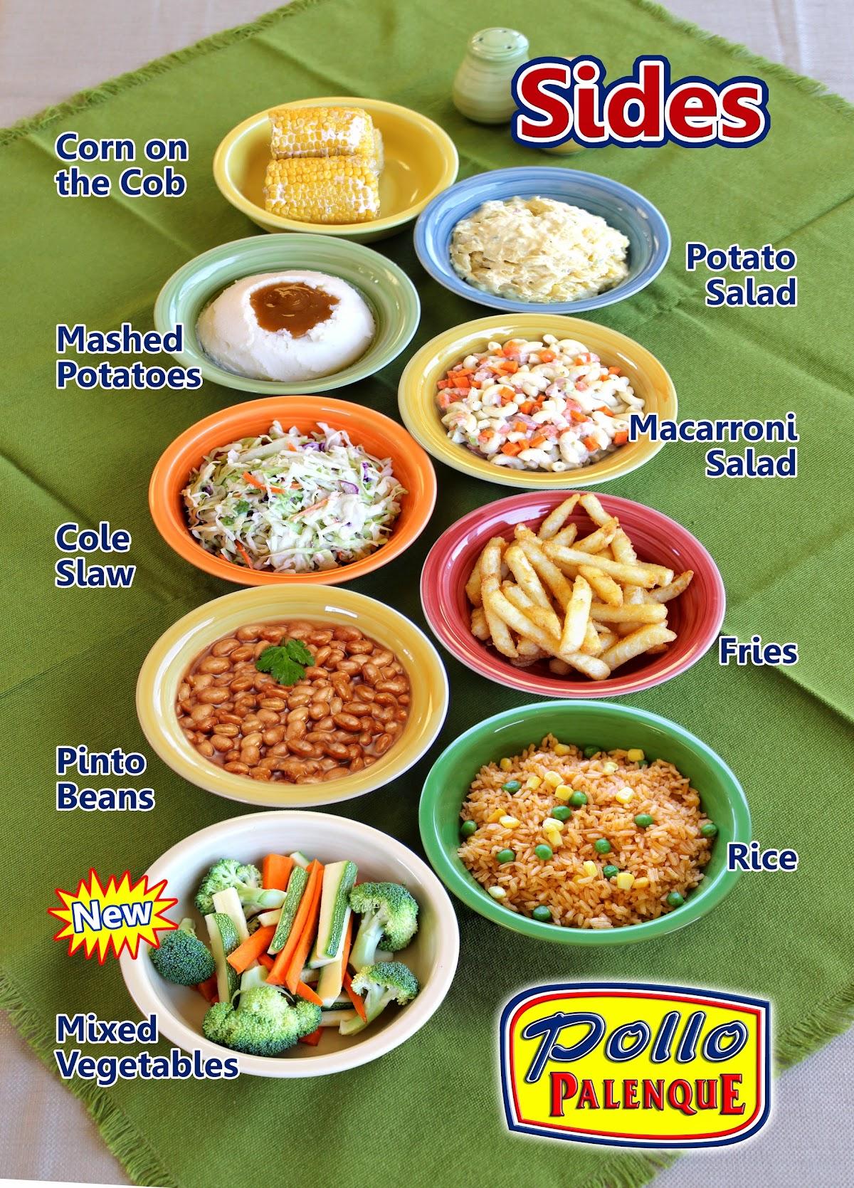 Menu at Pollo Palenque San Bernardo restaurant, Laredo, San Bernardo Ave