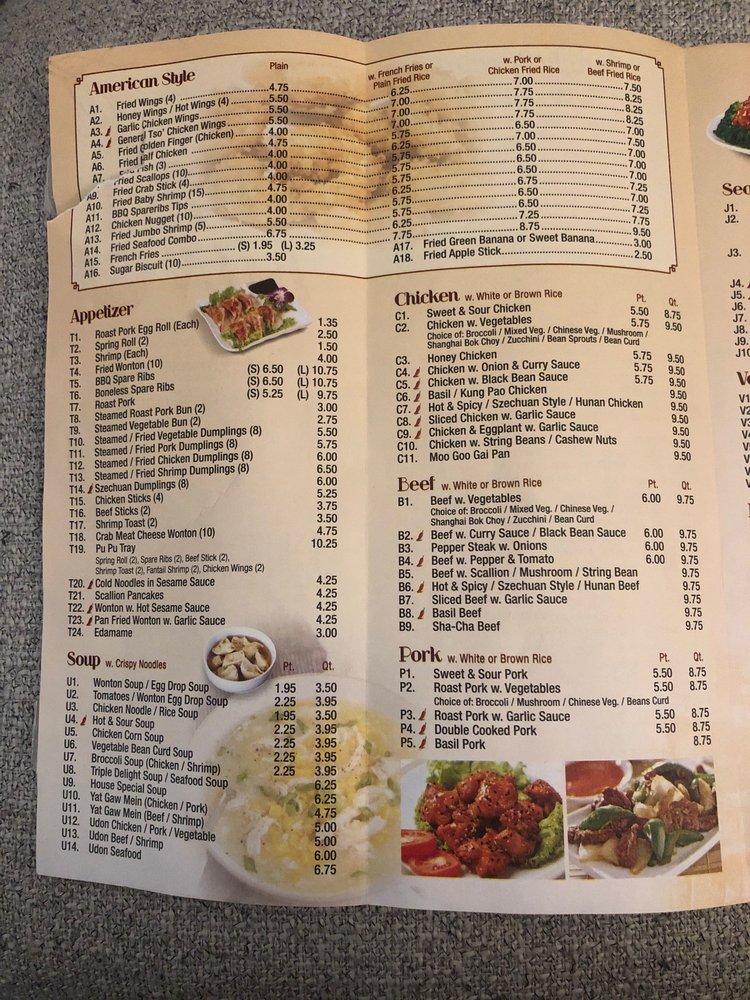 Menu at China Fun 88 restaurant, Bayonne
