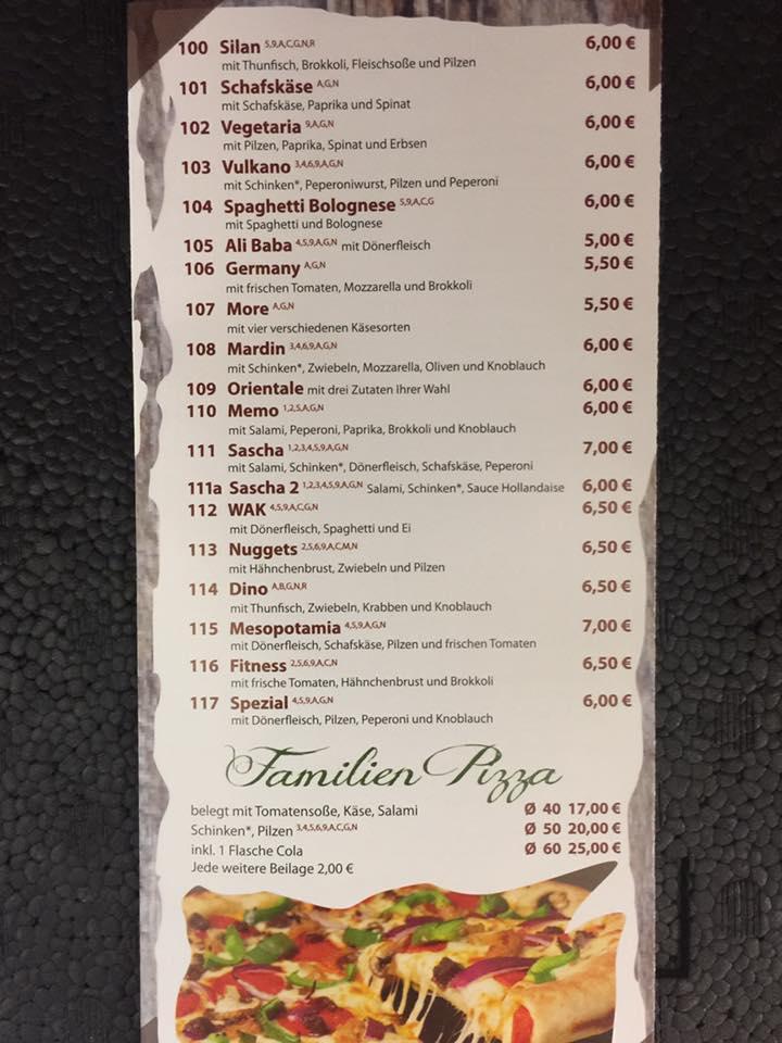 Speisekarte von Royal Grill - Burger- und Pizzahaus, Ruhla