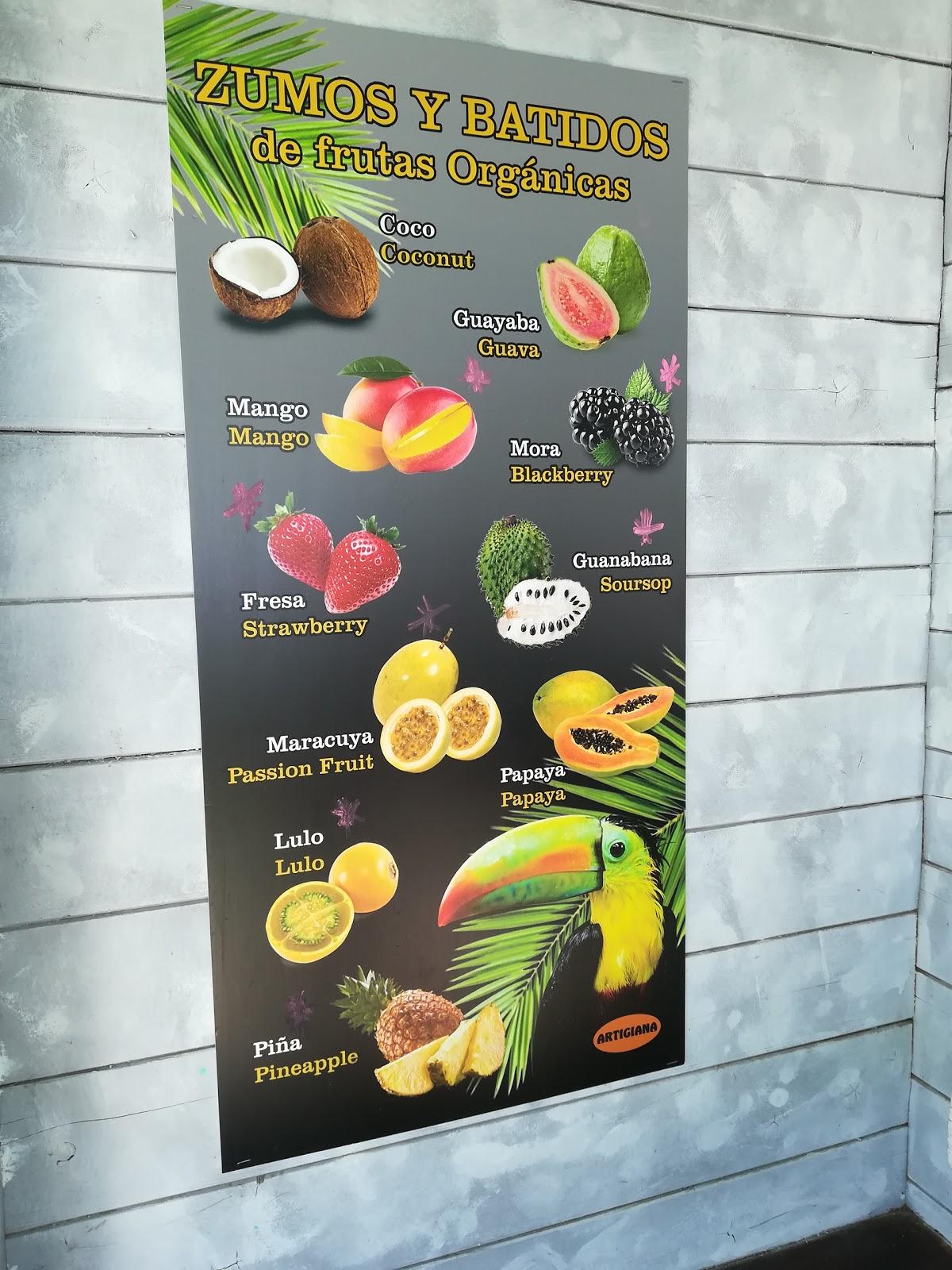 Menu at Gecko Beach Shack pub & bar, Benalmádena, Playa Carvajal