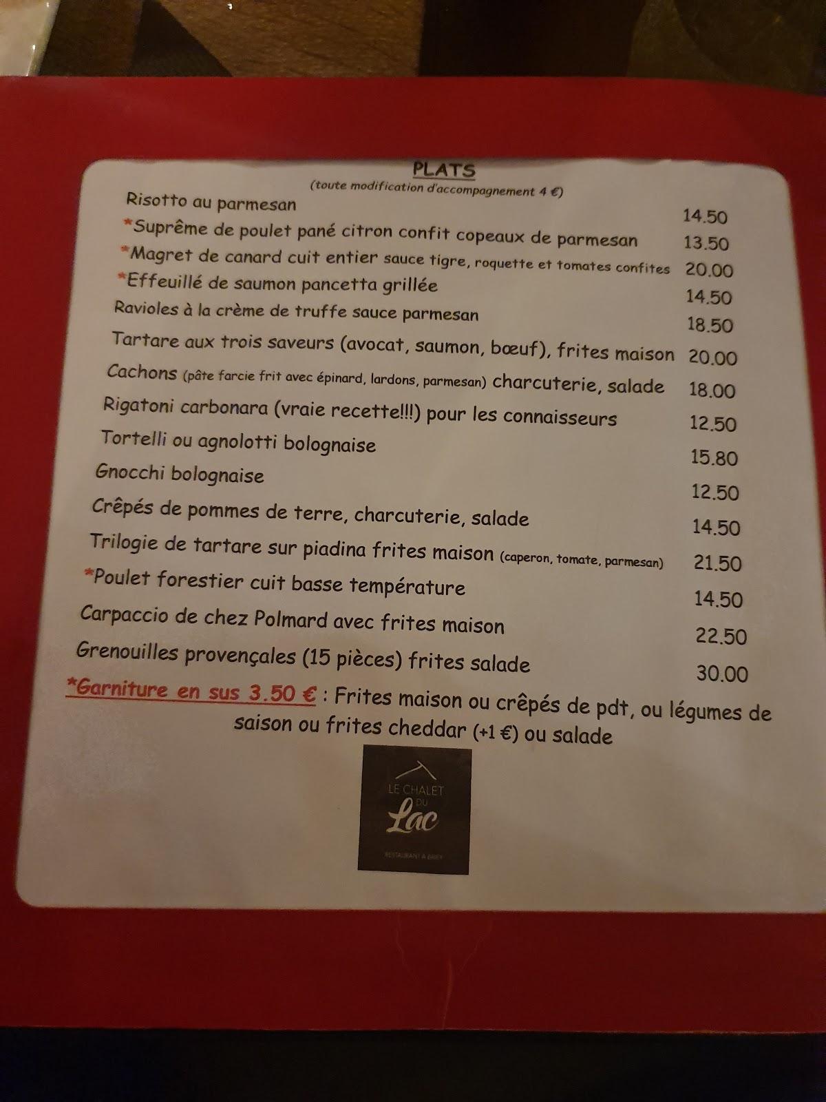 Menu at Âmes Soeurs restaurant, Briey