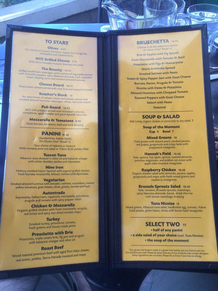 Menu at Postino East pub & bar, Gilbert