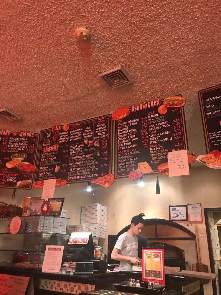 Menu at Biggie's Pizza steakhouse, East Stroudsburg