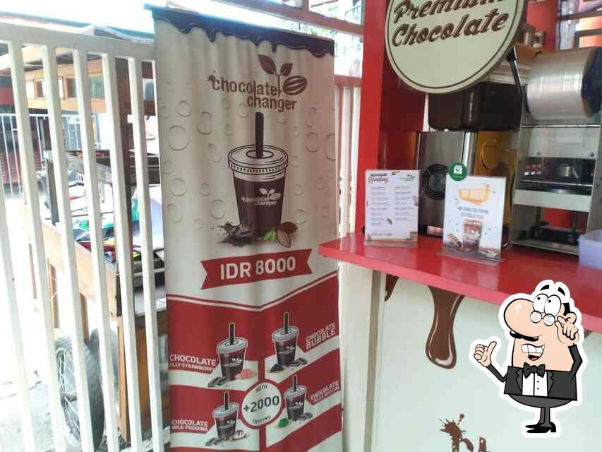 Café Chocolate Changer, Bandung, Jl. Gelap Nyawang No.4 A - Carta del ...