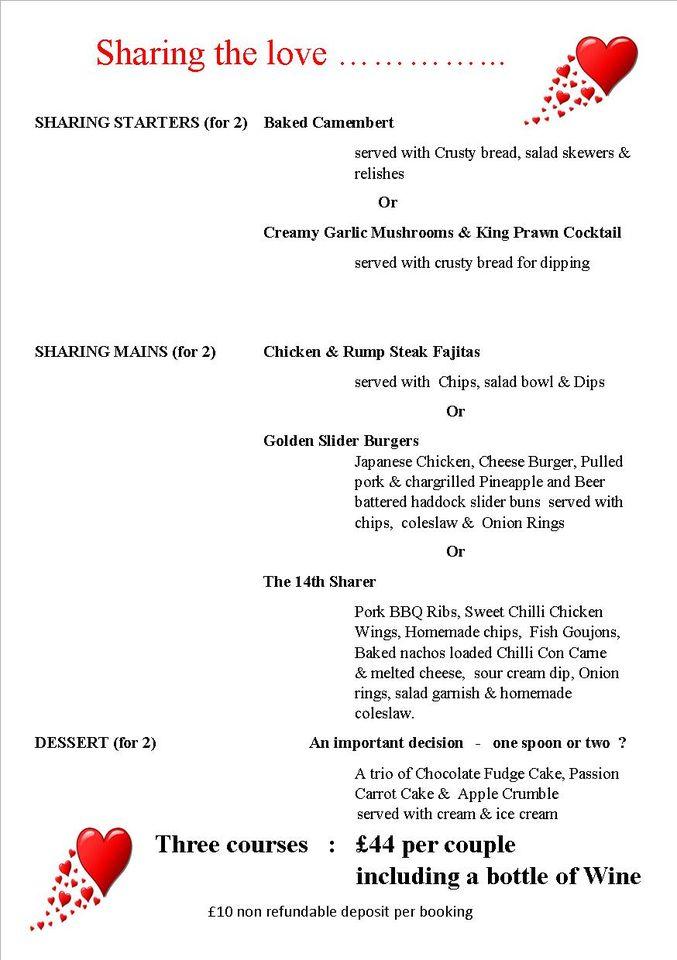 Menu at The Golden Fleece pub & bar, Keighley