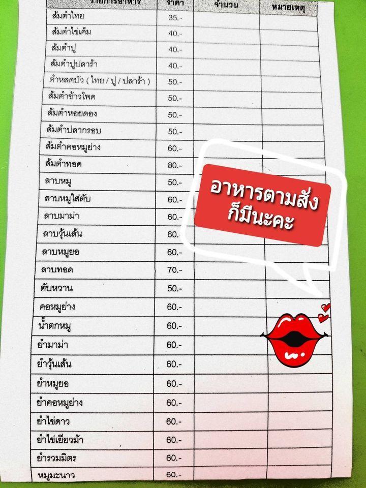 Menu at party house จิ้มจุ่ม restaurant, Nakhon Pathom
