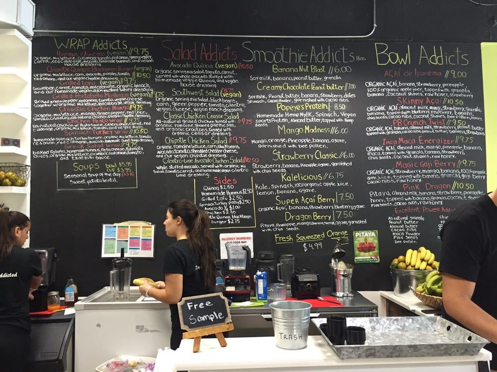 Menu at Raw Addiction-Coral Springs pub & bar, Coral Springs