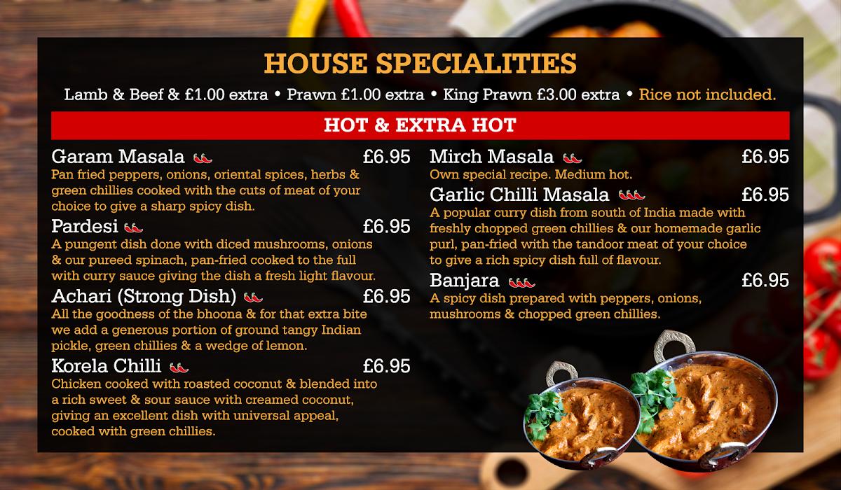 Menu at Spice of Life fast food, Stirling, 11 Bannockburn Rd