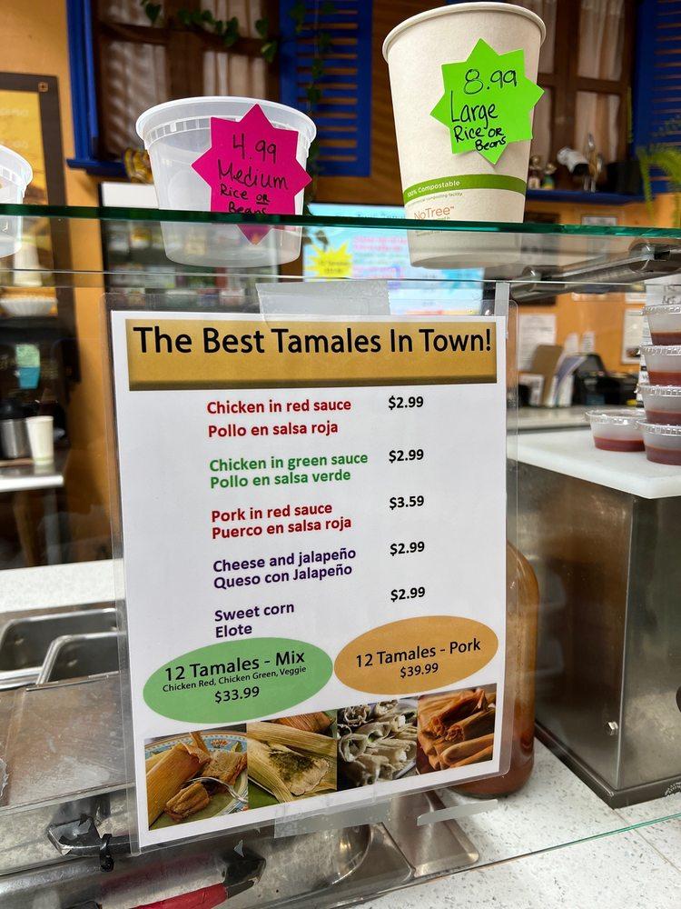 Menu at El Rosal Bakery, Santa Cruz, E Cliff Dr
