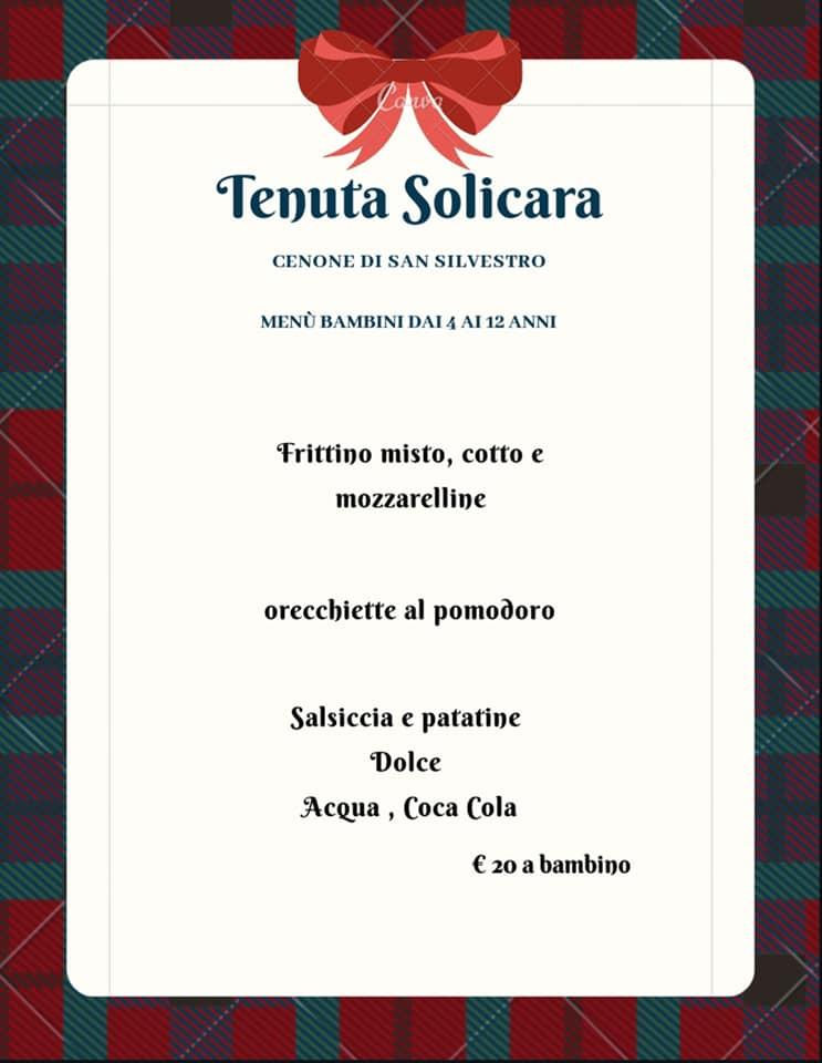 Menu at Tenuta Solicara BBQ, Torre Chianca