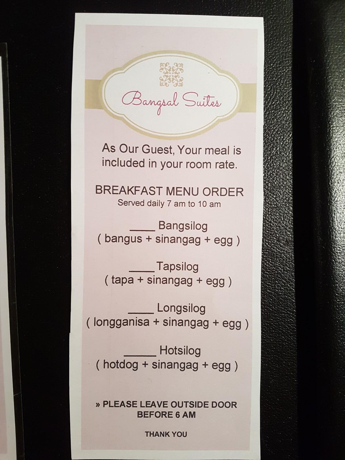 Menu at Bangsal Seafood and Lechon Restaurant, Binmaley