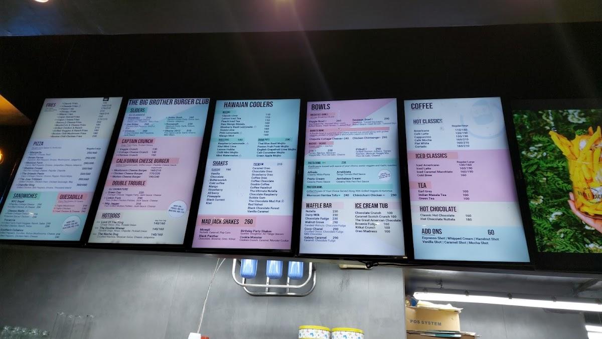 Menu at UNCLE JACK'S - Punjabi Bagh, Delhi