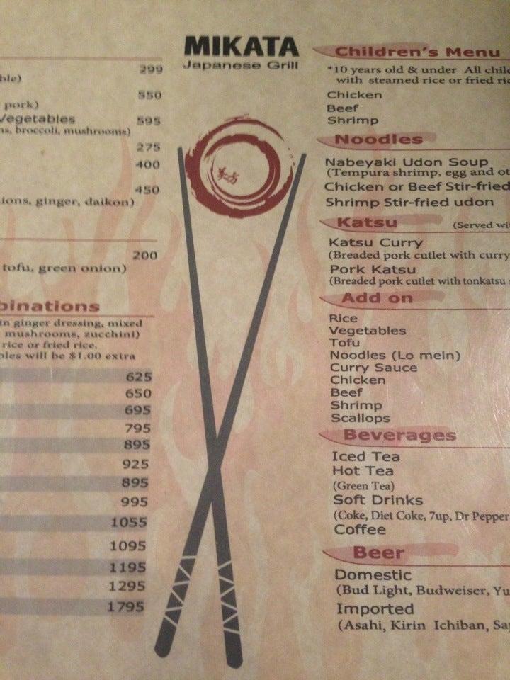 Mikata Japanese Steakhouse Knoxville Tn at James Kornweibel blog