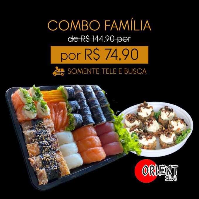 Menu at Orient Sushi Bar, Cachoeirinha