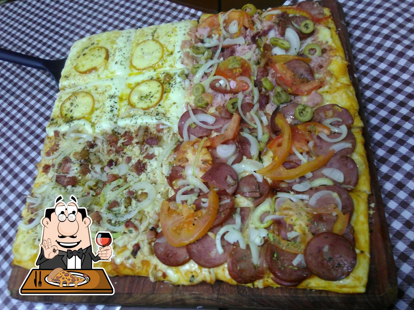 Bob Pizza Quadrada e Acai, Poços de Caldas - Menu do restaurante ...