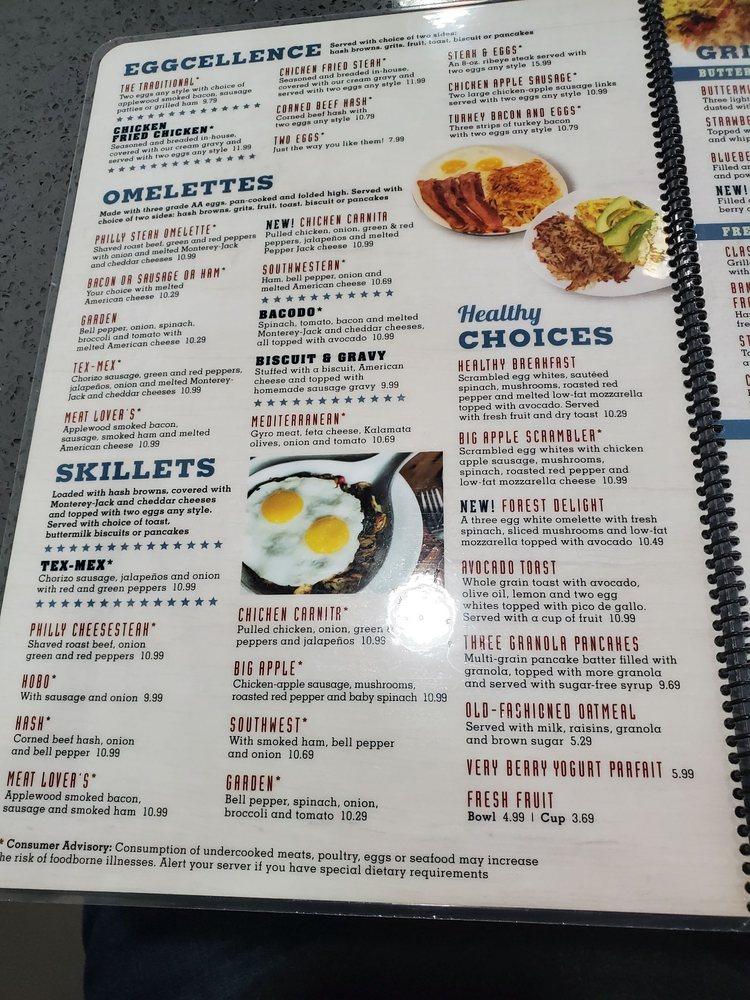 Menu at Sunview Cafe, The Colony, State Hwy 121 Ste 120