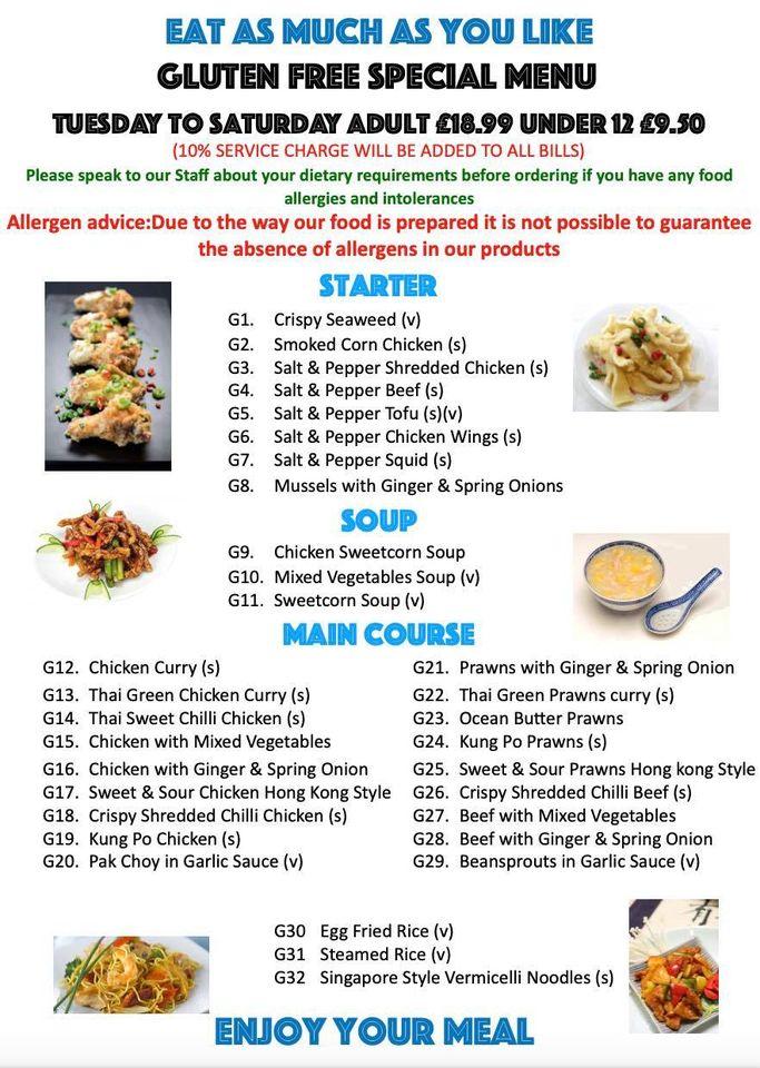 Menu at Yumi Yumi fast food, Farnborough