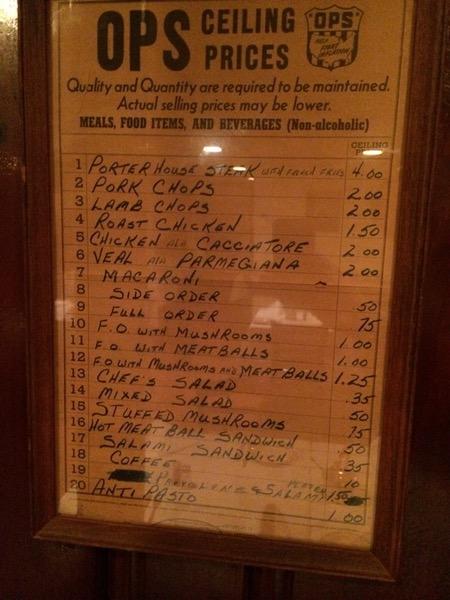 Menu at Chick & Nello’s Homestead Inn pub & bar, Hamilton Township