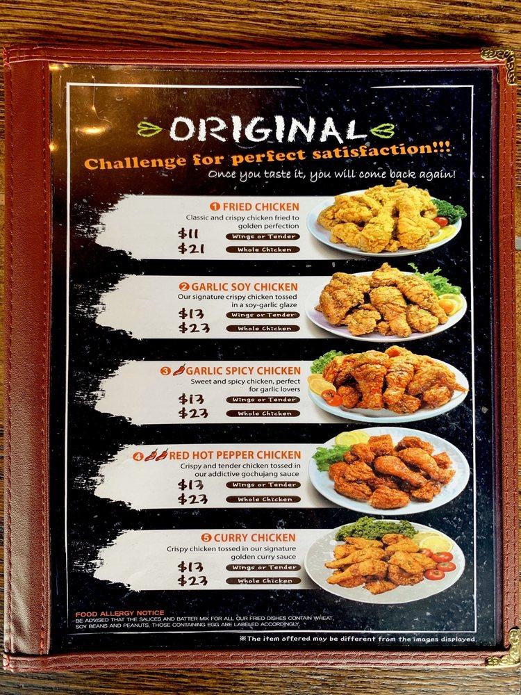 Menu at Choong Man Chicken - Ashburn restaurant, Ashburn